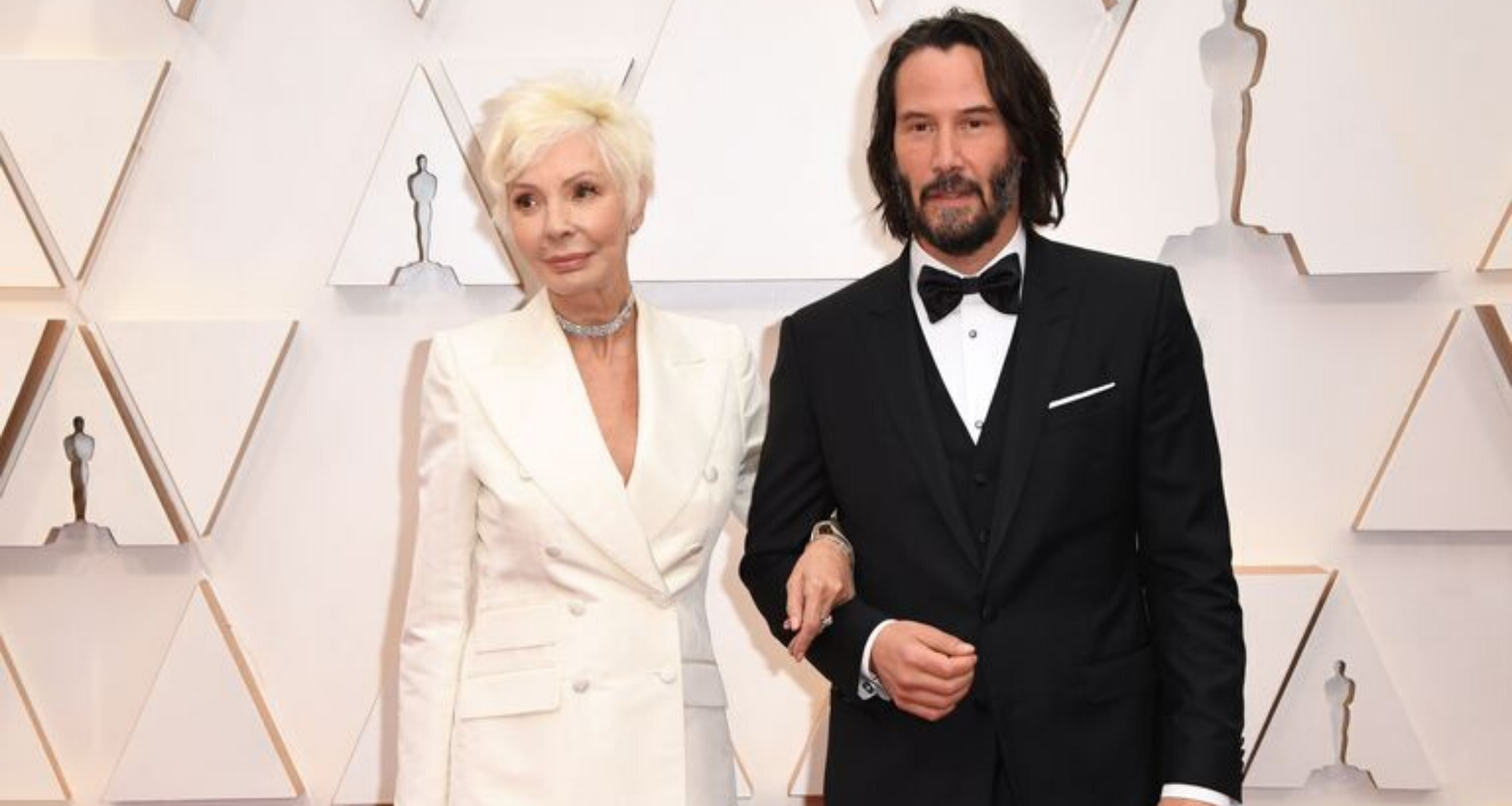 Mother - Son Goals: Keanu Reeves Brought His Mum To The Oscars Last ...